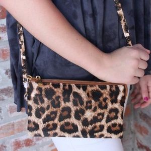 Bags | Last 1 Leopard Crossbodyshoulder Purse | Poshmark
